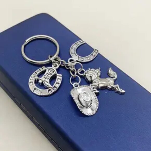 Accessories | 1pc Stylish Keychain With Western Cowboy Items New | Poshmark